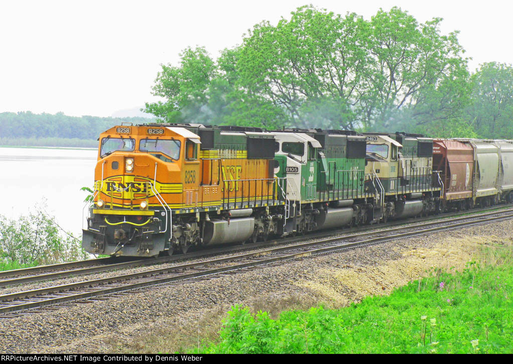 BNSF 8258, BNSF's Aurora Sub.